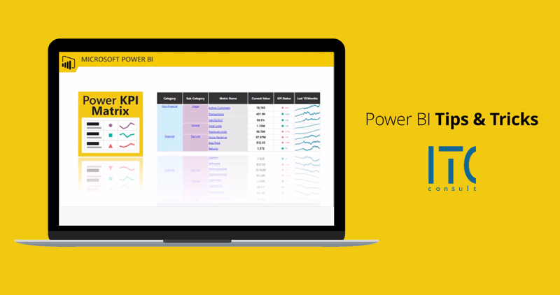 Визуализация на ключови показатели за бизнеса с Power BI